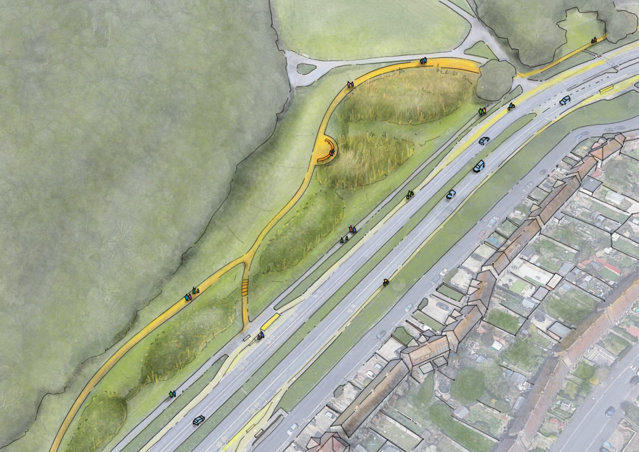 Wild Park Rainscape - The details - TAP